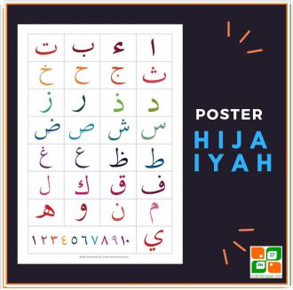 Poster Hijaiyah | Muslim Balikpapan